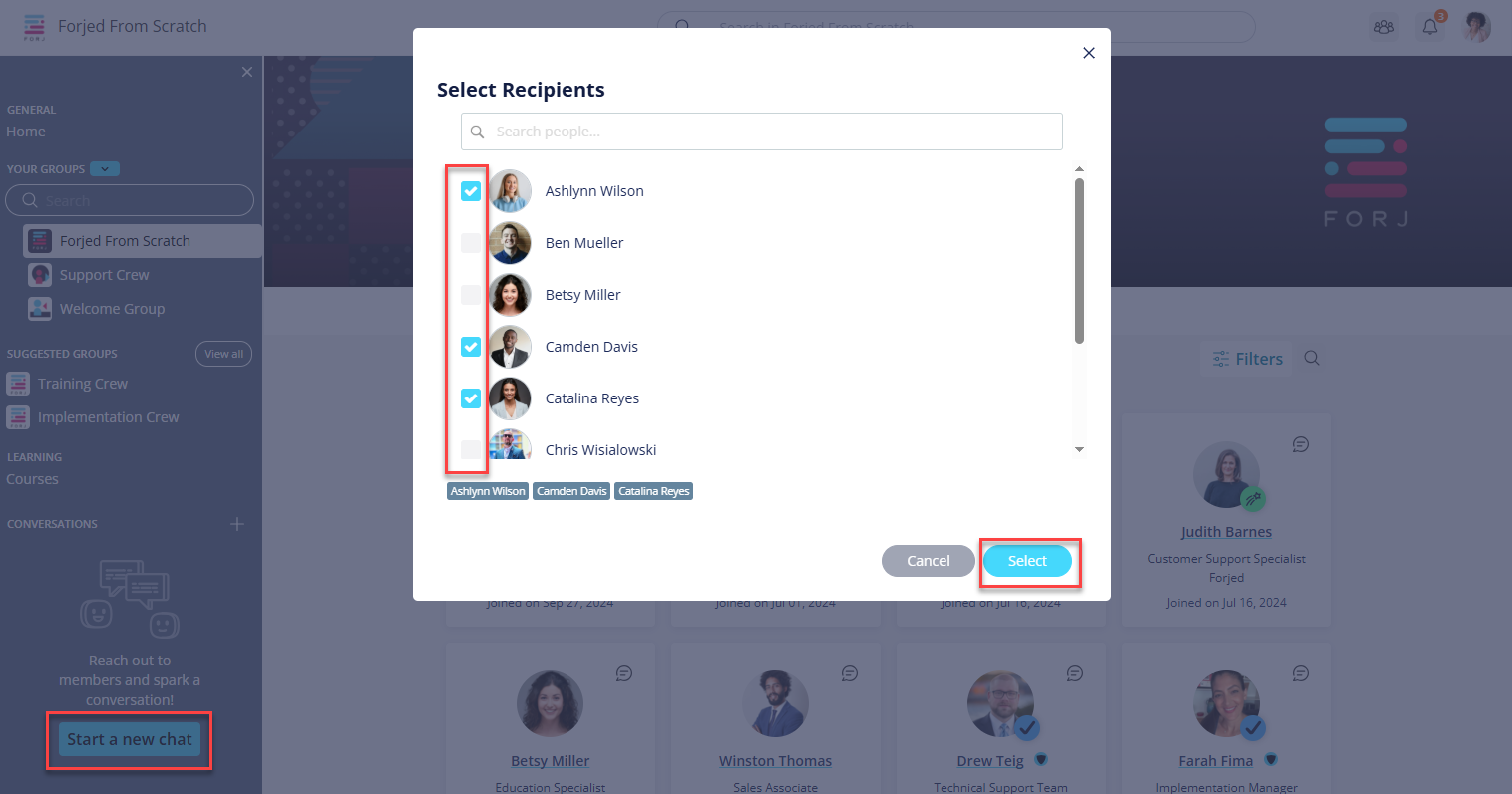 New Member Guide to the Community – Journey by Forj