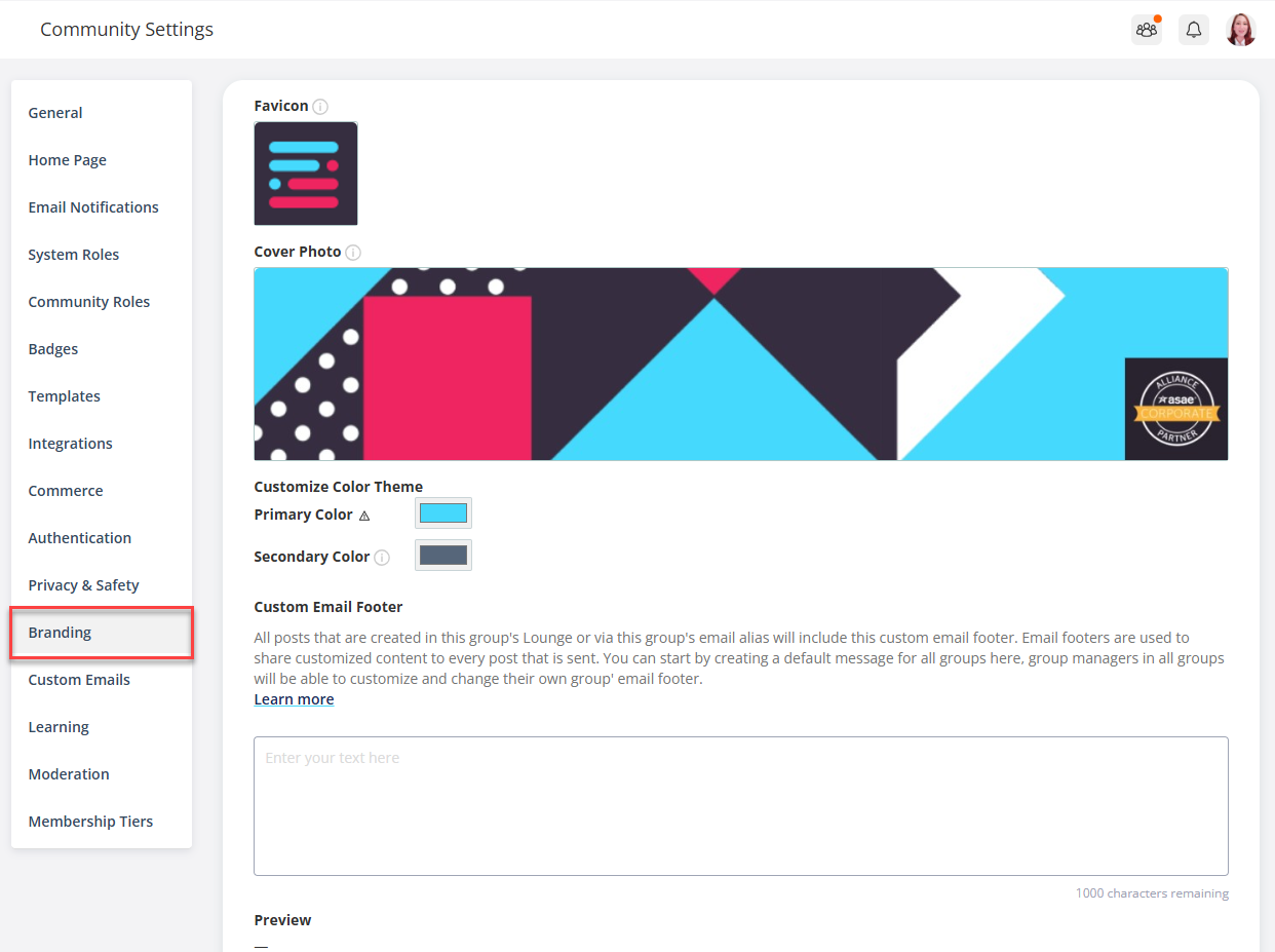 Setup a Custom Email Footer – Journey by Forj