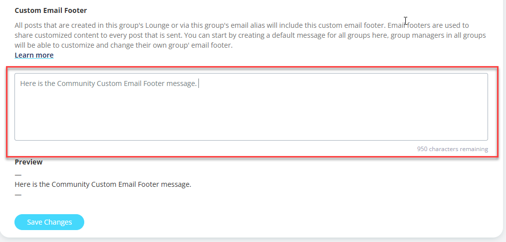 Setup a Custom Email Footer – Journey by Forj