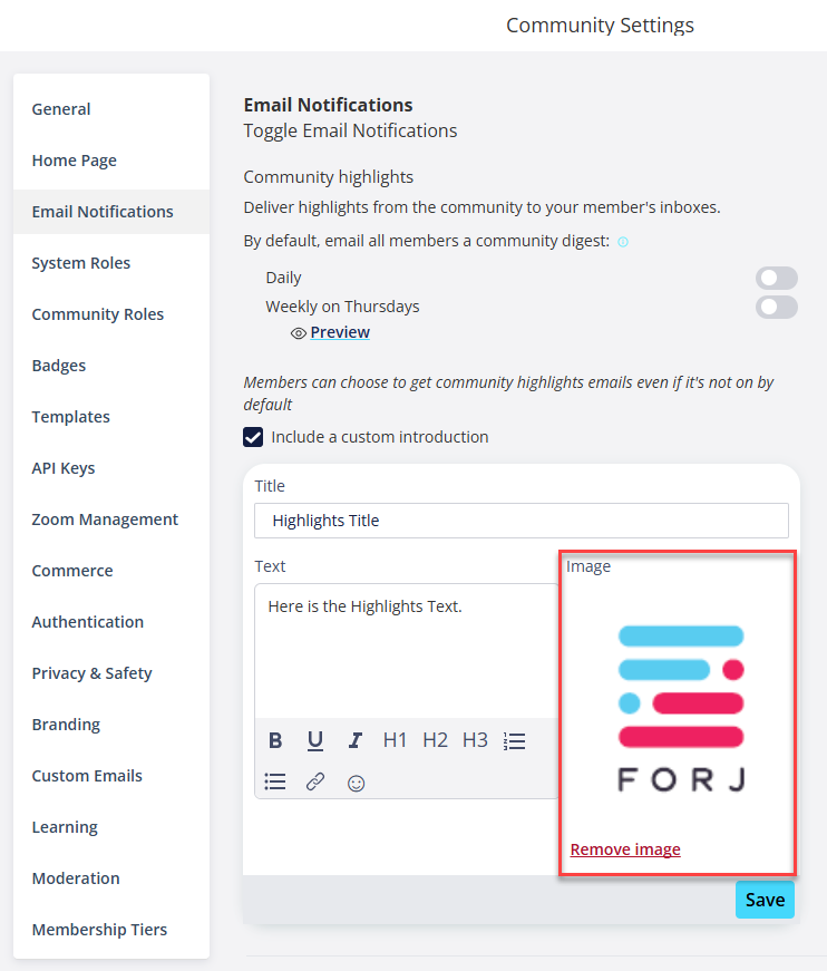 What are the Recommended Community Photo and Image Sizes? – Journey by Forj